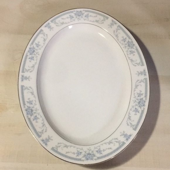 Dining | Sheffield Blue Whisper Porcelain China Platter 1985 | Poshmark